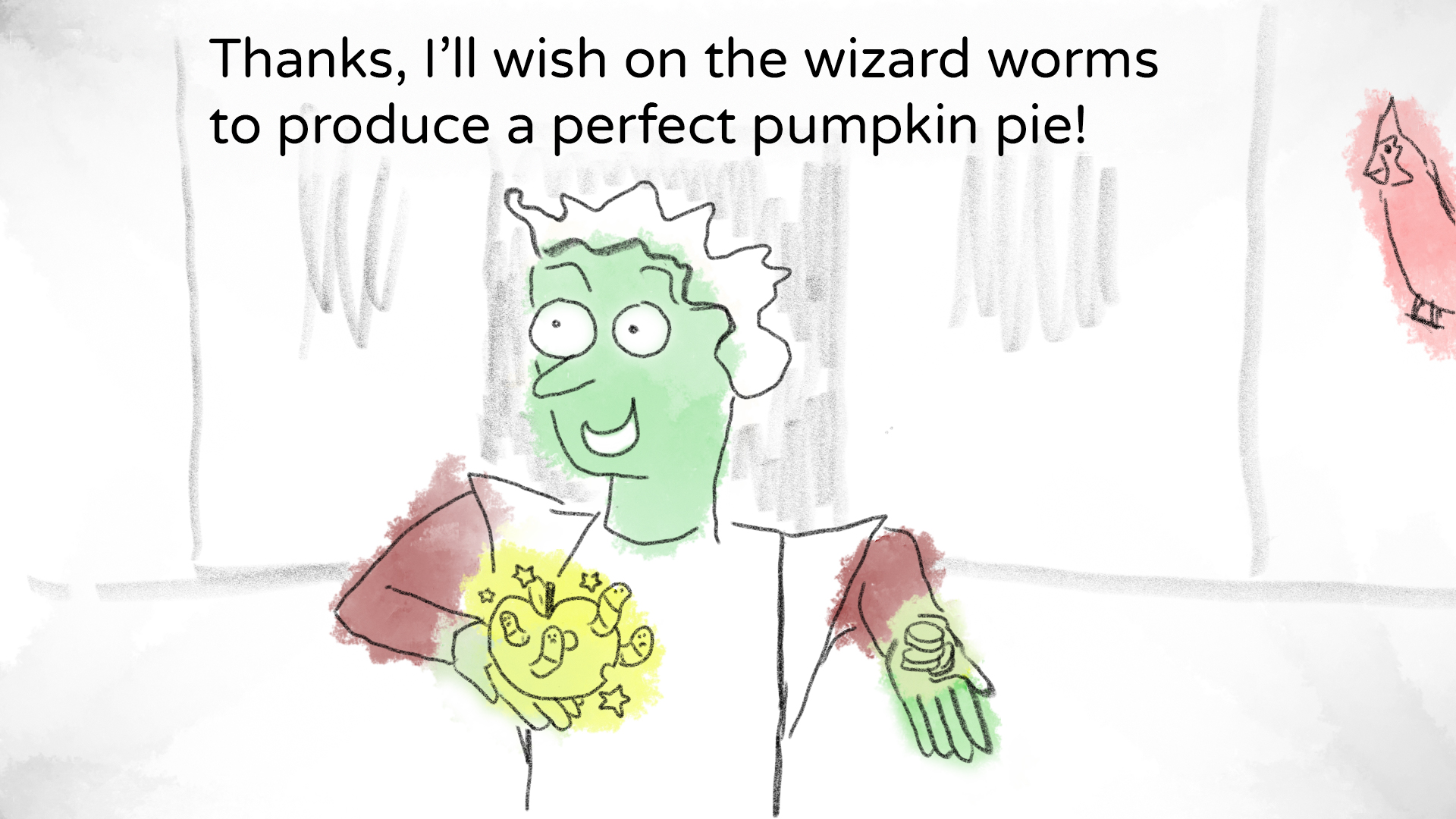 Wizard Worms | Goosemonger children's story